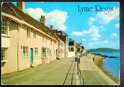 1989 Lyme Regis Waterfront Strand, Dorset – Devon Border, England, UK ...