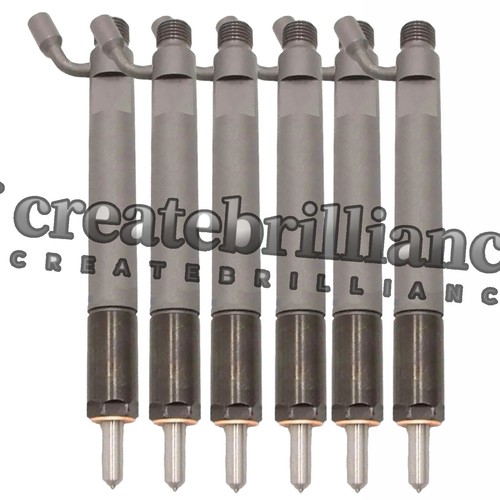 6x Fuel Injector 3283160 Diesel Injector for CUMMINS 6CT ENGINE ...
