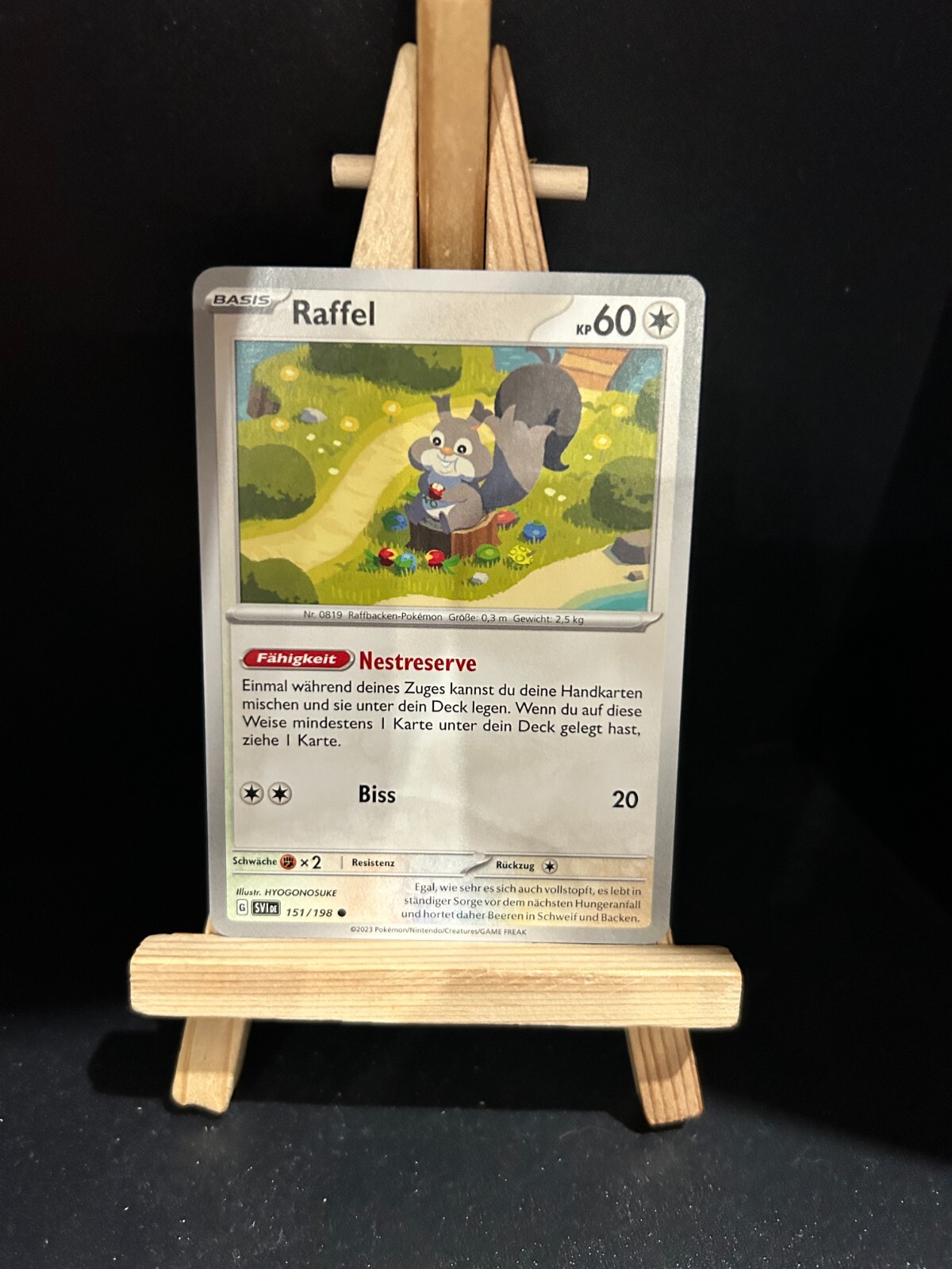 Raffel 151/198 Pokemon Karte TCG aus Karmesin und Purpur | eBay
