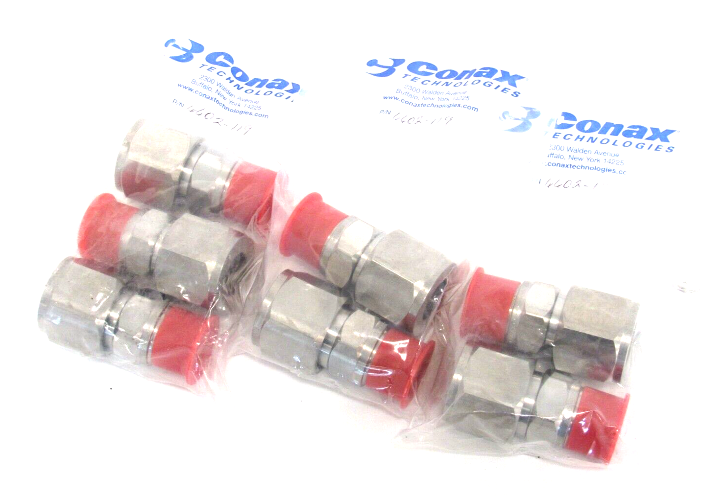NEW LOT OF 7 CONAX 6602-119 CONNECTORS 6602119 | eBay