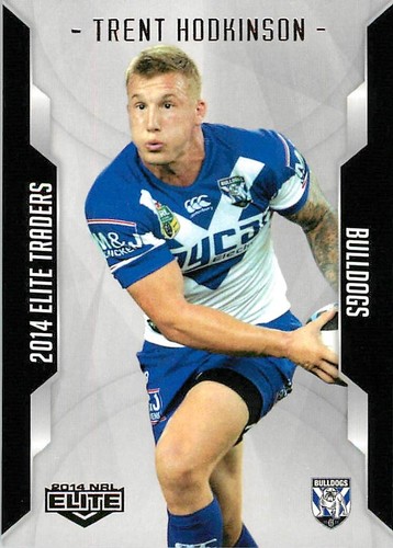2014 CANTERBURY BULLDOGS NRL Card TRENT HODKINSON Elite | eBay Australia