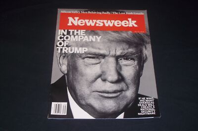 2016 SEPTEMBER 23 NEWSWEEK MAGAZINE - DONALD TRUMP FRONT COVER - L 1746 ...