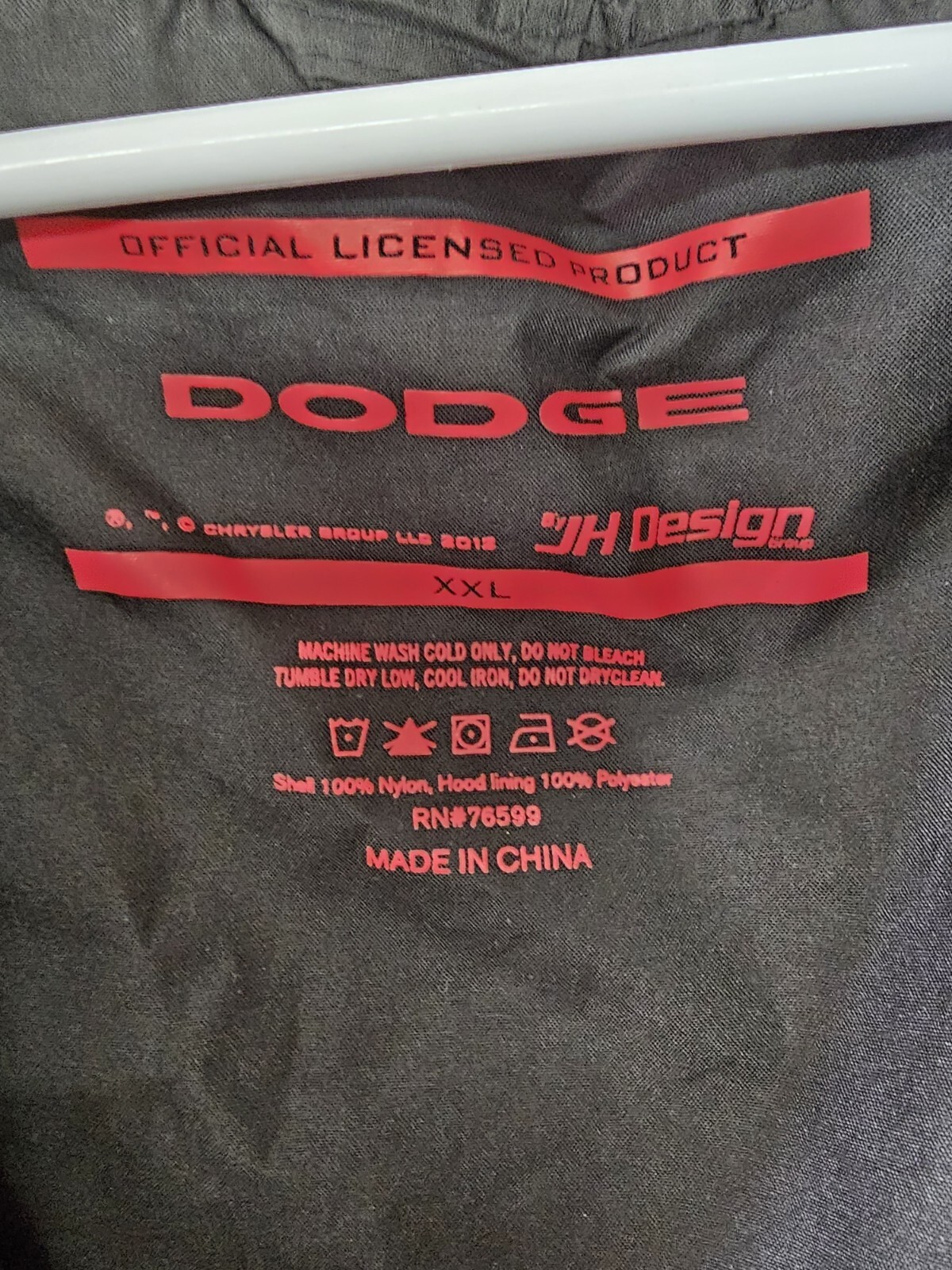 Jh Design Dodge Challenger Jacket Official Licensed S… - Gem