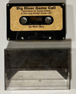 Vintage Big River Game Calls Goose Call Cassette Collectible Waterfowl ...