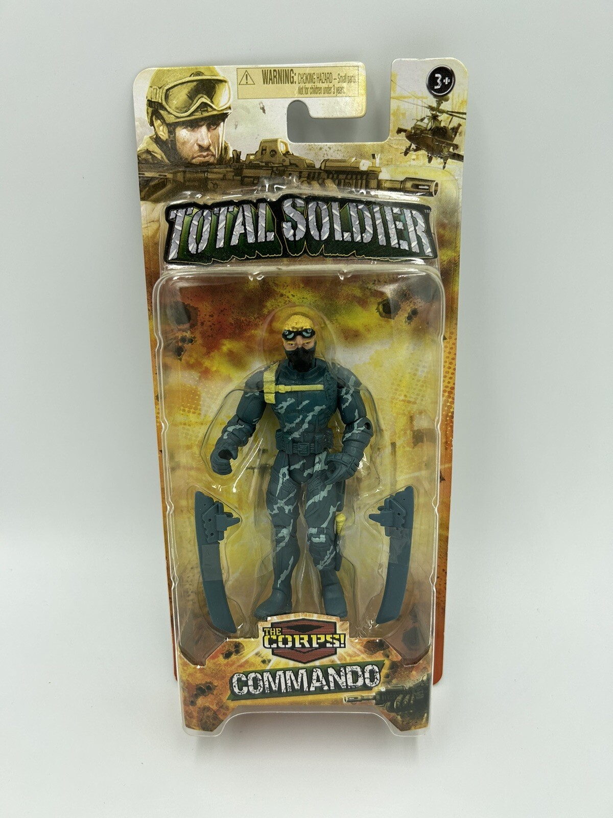 The Corps! Total soldier commando 3 3/4 inch action figure Trent Tanner ...