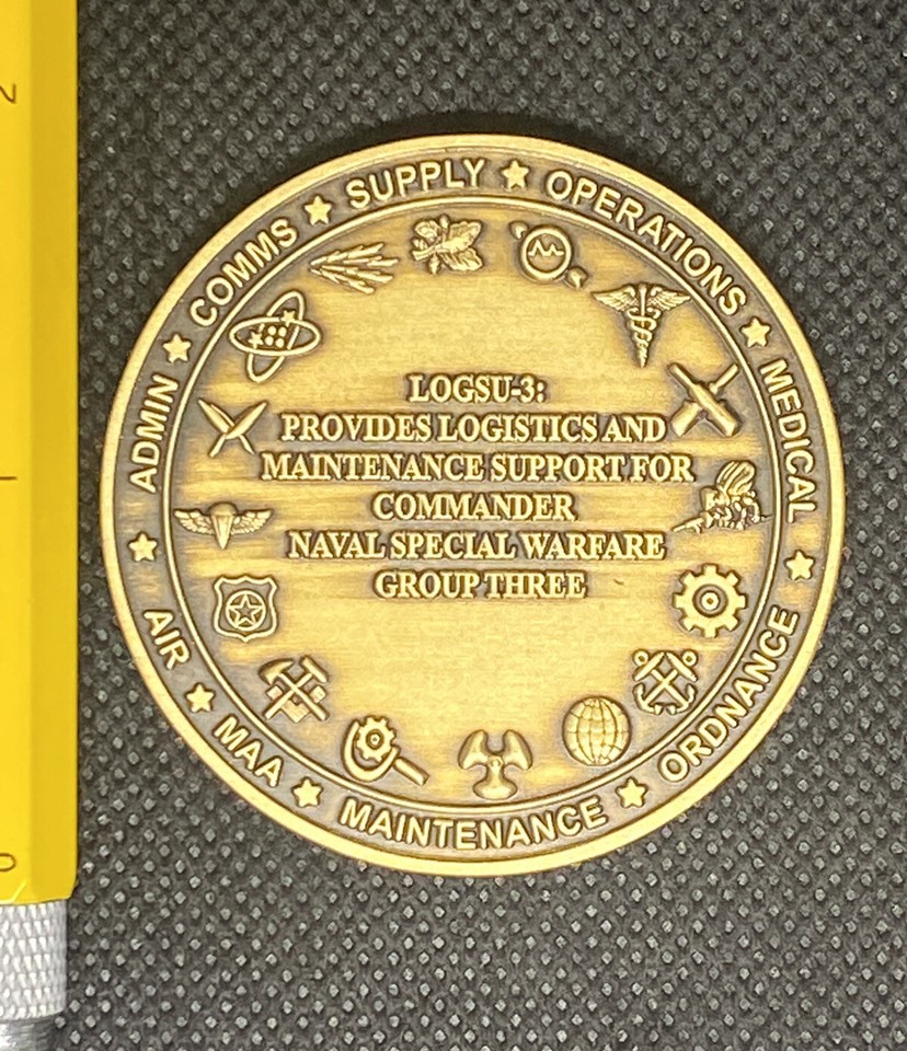 Naval Special Warfare Group Three SDVT-1 NSWG-3 LOGSU-3 Navy SEAL ...