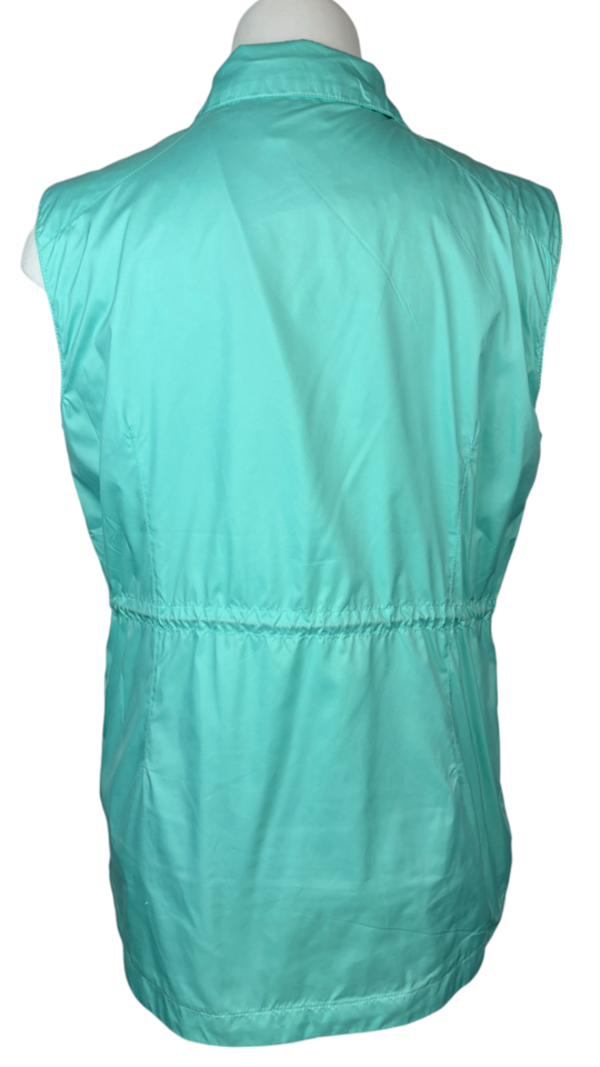 Peter Millar Zip And Snap Front Element Water Vest Color Spa Women's ...