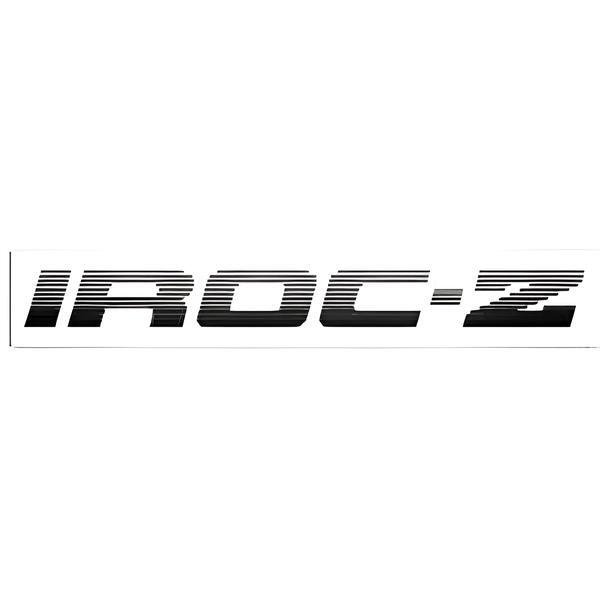 Iroc-Z Decal Sticker Window VINYL DECAL STICKER Car Laptop | eBay