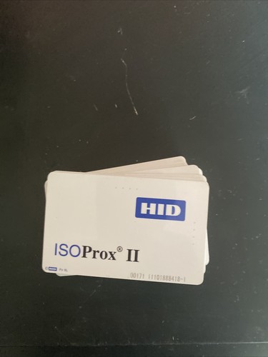 HID 1386LGGMV ISO Prox II Card, 26-bit H10301 Format, | eBay