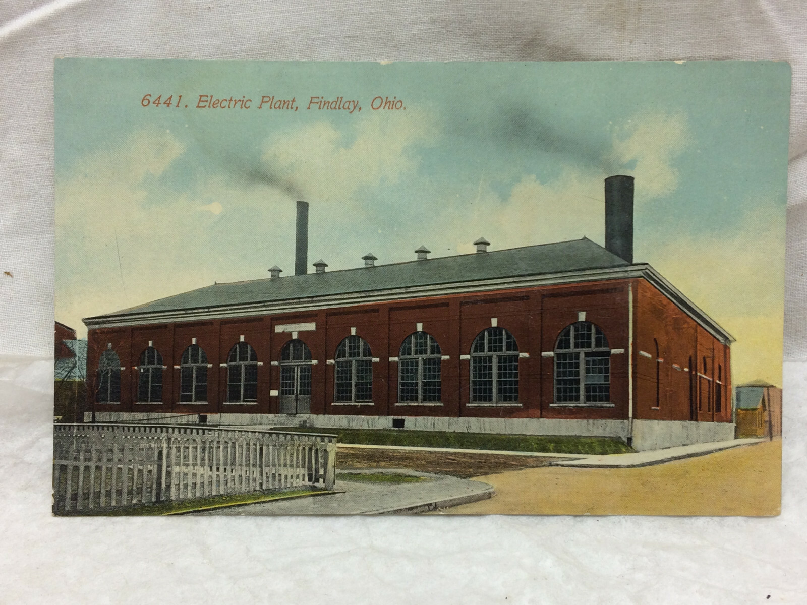 Vintage Postcard Electric Plant Findlay Ohio Not Used | eBay
