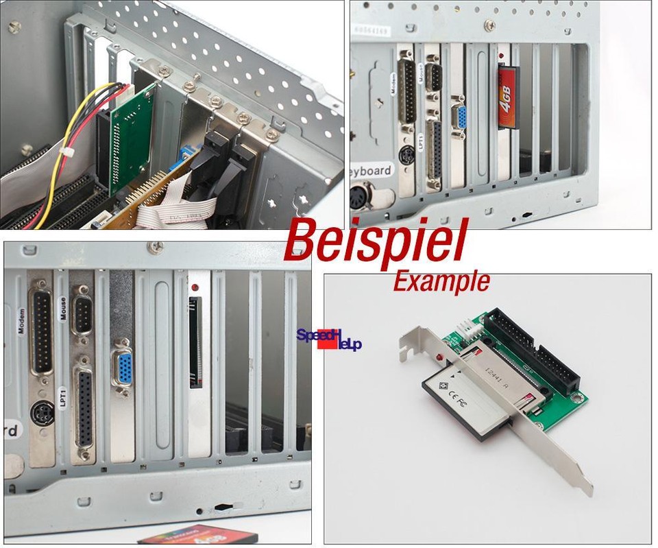 High Quality Compact Flash to IDE 40-Pin Adapter CF-Card All PCs ATA | eBay