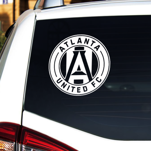 Atlanta United FC MLS Fan Decal, Pick SIZE&COLOR, Soccer, Laptop, Gift ...
