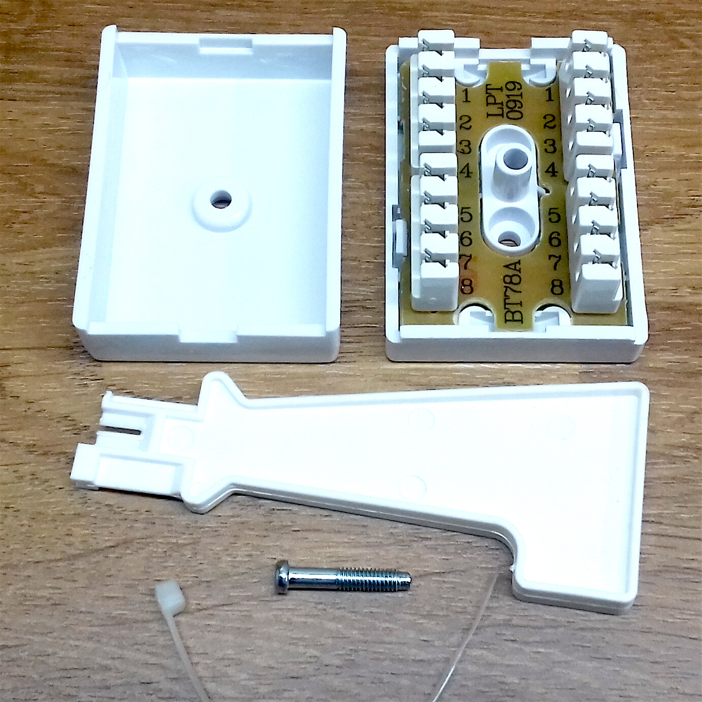 BT 78A 4 PAIR IDC JUNCTION BOX FOR TELEPHONE CABLE BT78A WITH IDC TOOL ...