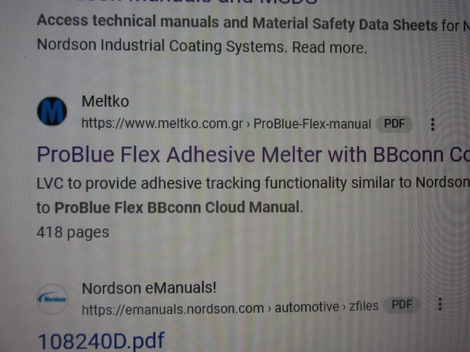 NORDSON PBF480-M07-STD-FW-4H-P1-XXX-I-LC PROBLUE FLEX ADHESIVE MELTER ...