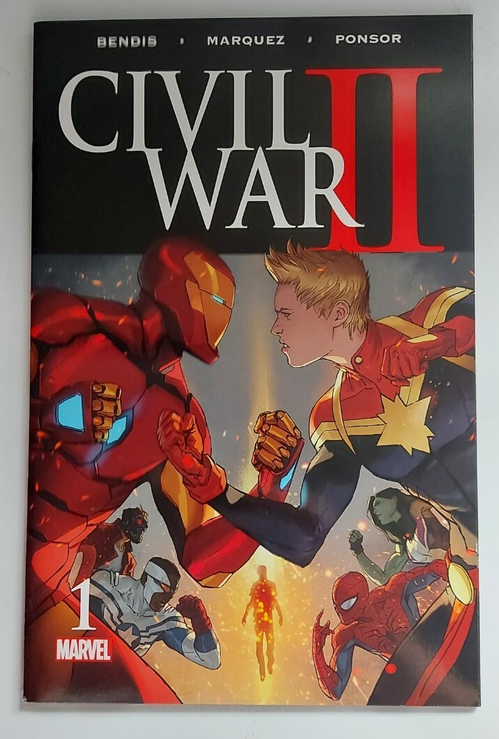 Civil War II #1 (Marvel Comics, 2016) Bendis Marquez Cover A | eBay