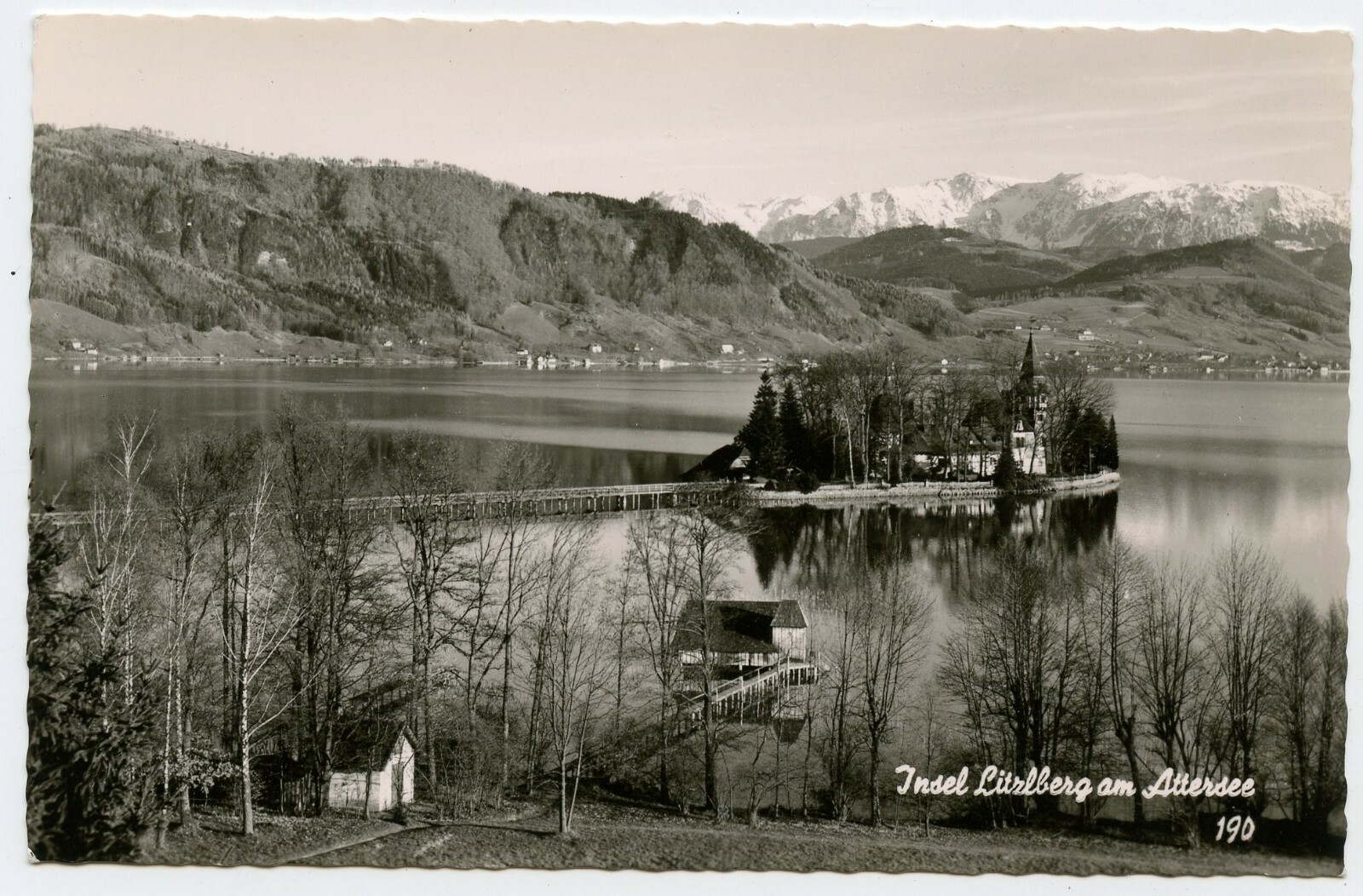 Litzlberg Castle Attersee Lake Austria Vintage Photo Postcard | eBay