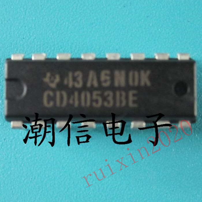 5pcs CD74HC4053 74HC4053 CD4053BE TRIPLE 2X1 DIP-16 NEW #98/7 | eBay