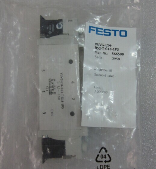 1PC NEW FESTO VUVG-L14-B52-T-G18-1P3 (566500) | eBay