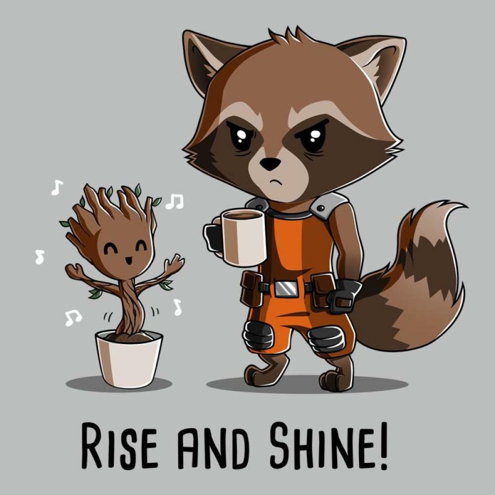 Rocket Raccoon And Groot