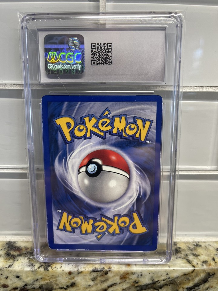 Pokémon TCG Hitmonchan Base Set 7/102 Holo Shadowless Holo Rare CGC 5.5 ...