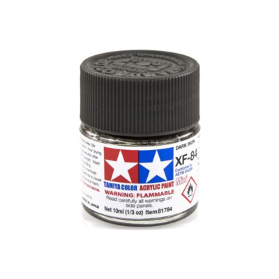 Tamiya XF-84 Dark Iron Flat Acrylic Paint 10ml 81784 | eBay Australia