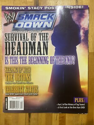 SmackDown Wrestling Magazine by WWE (Paperback, December 2005 ...