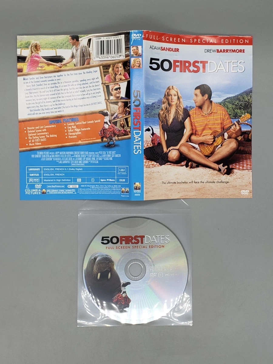 50 First Dates Dvd Cover