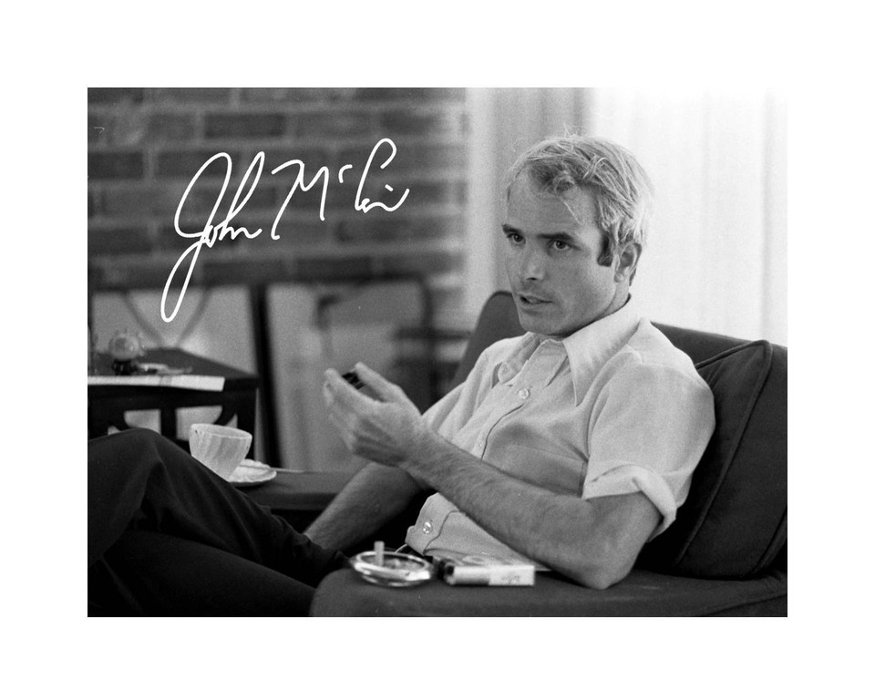 John McCain 8x10 Signed Photo Print US Senator Autographed Republican ...