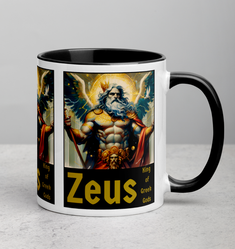 ZEUS King of Greek Gods Mythology Moun Olympus NEW Premium Coffee Mug ...