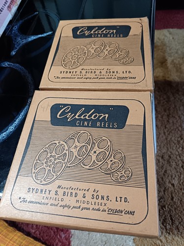2 boxed cyldon 9.5mm cine reels | eBay UK