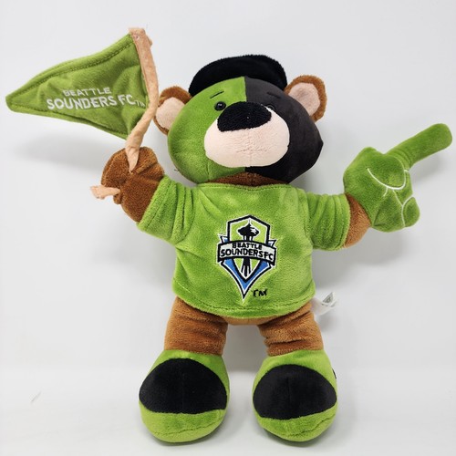 Seattle Sounders FC Bear Plush Stuffed Animal Toy, 12" Tall FOCO | eBay