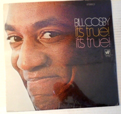 SEALED Comedy LP Bill Cosby "It's True! It's True!" Warner Bros. WX ...