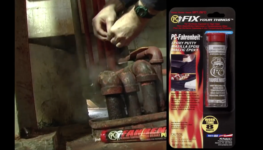 PC Fahrenheit Epoxy Putty 8 Minutes High Temperature Waterproof 28.5g ...