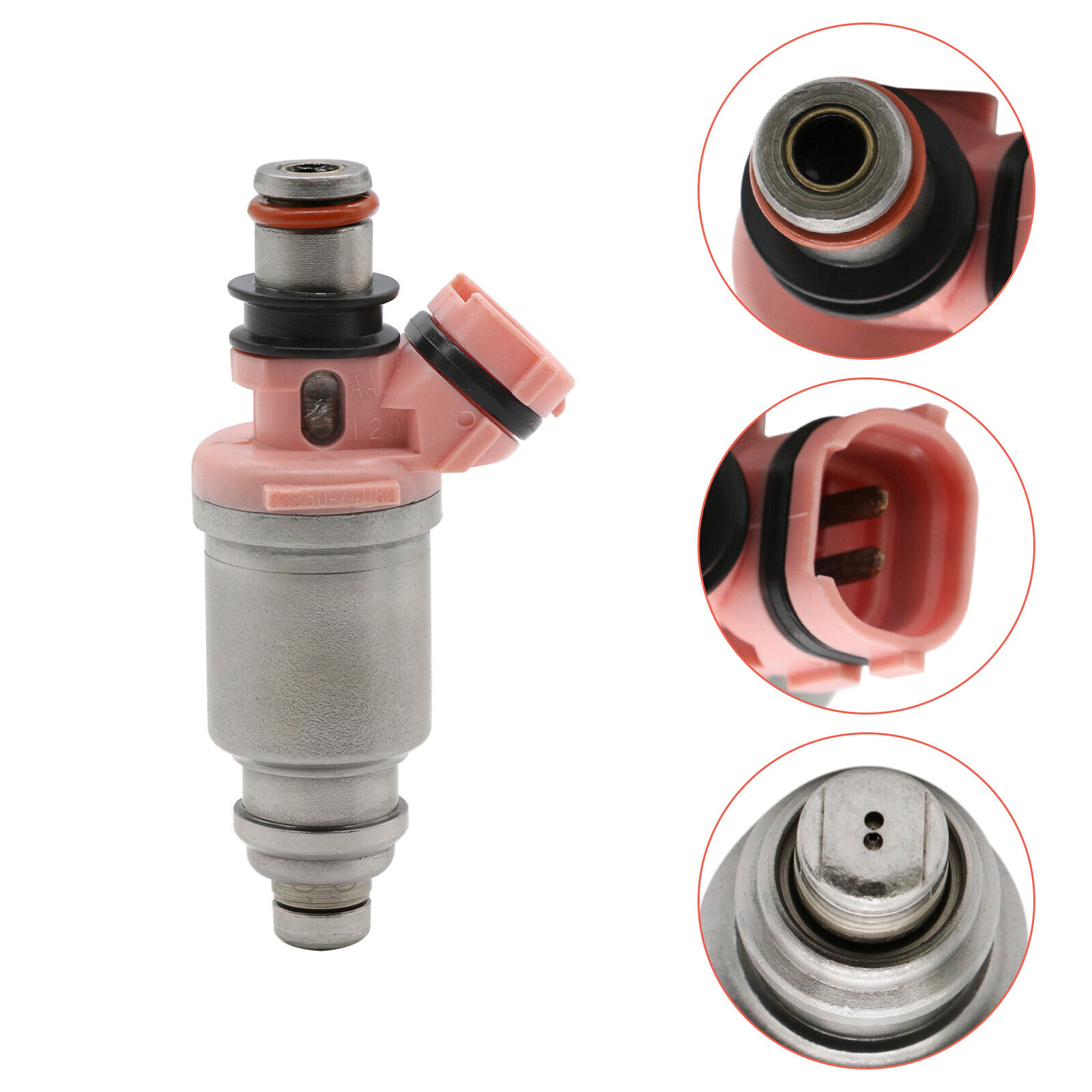 6x Fuel Injector For Toyota Landcruiser 1992-1998 1FZ-FE Engine 6cyl ...