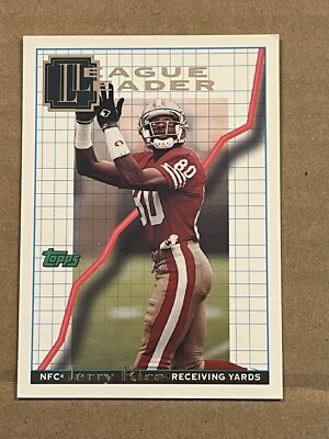 1994 TOPPS - LEAGUE LEADER- JERRY RICE 49ERS #116 | eBay