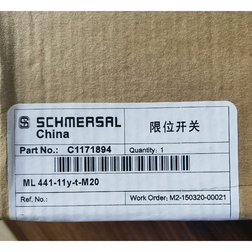 1PC New for SCHMERSAL Limit Switch ML441-11Y-T-M20 fast Ship #YP1 | eBay