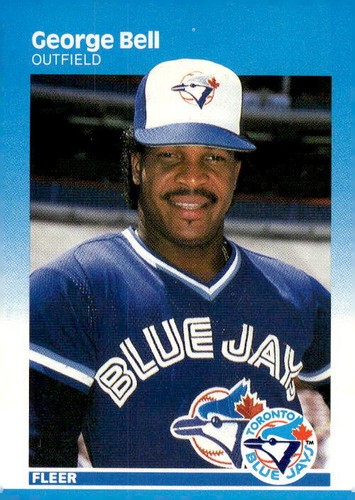1987 Fleer #220 George Bell | eBay