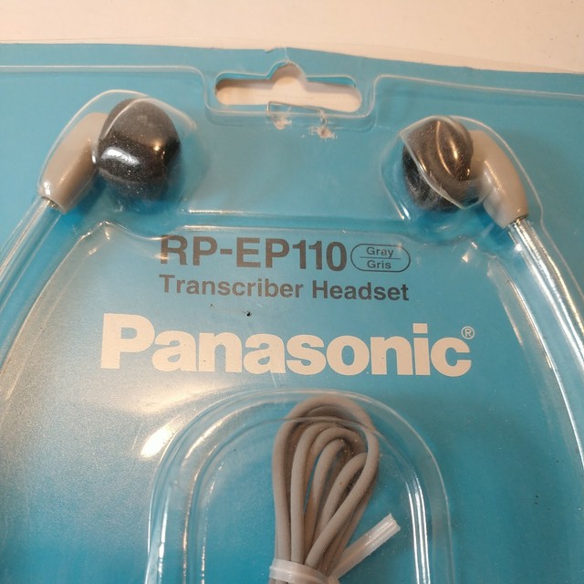 Panasonic Transcriber Headset - RPEP110 for sale online | eBay