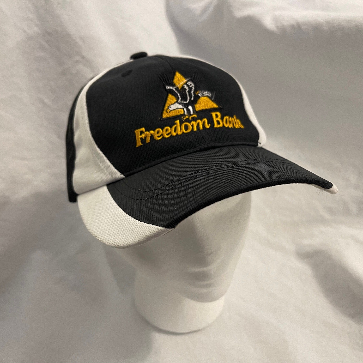 Vintage Freedom Bank Eagle Logo Sport-Tek Ball Cap Ha… - Gem
