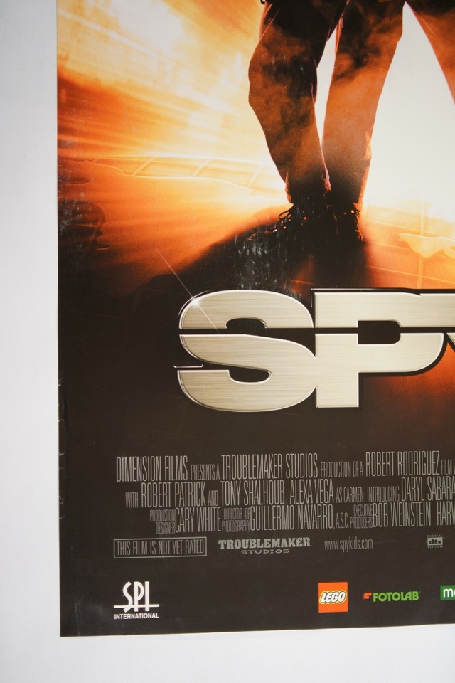 SPY KIDS 23x33 Original Czech movie poster '01 ANTONIO BANDERAS ROBERT ...