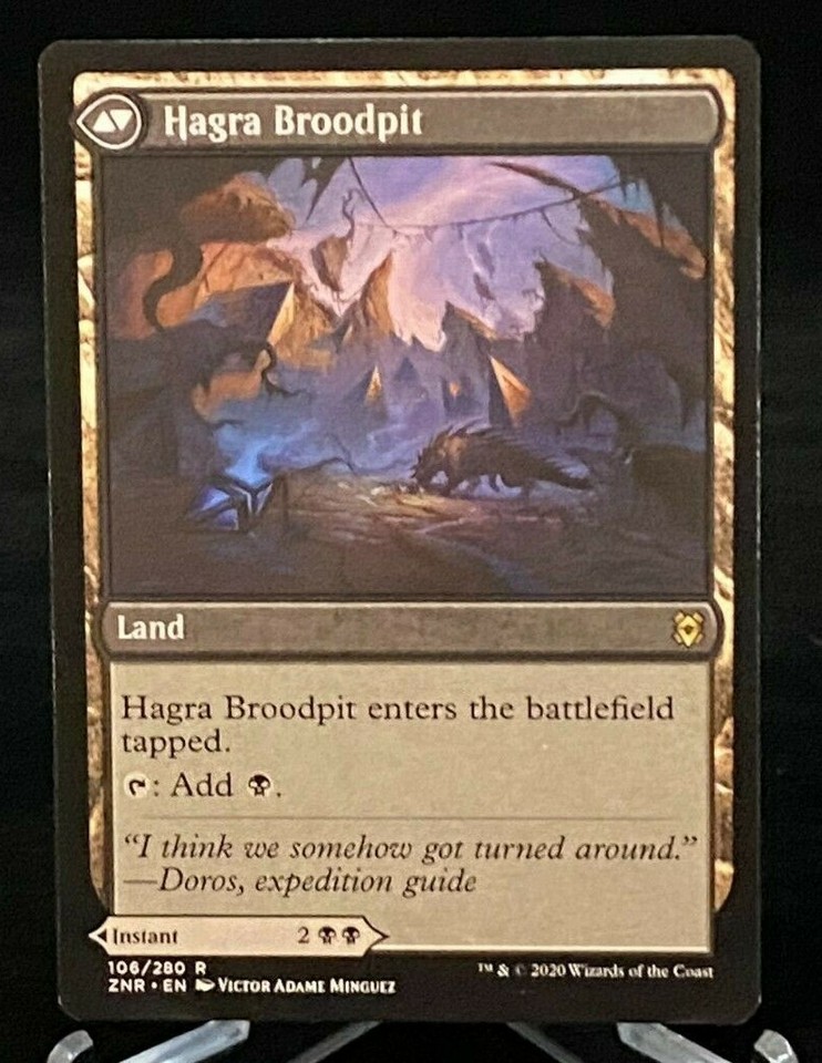 Magic the Gathering MTG Hagra Mauling / Hagra Broodpit - Rare | eBay