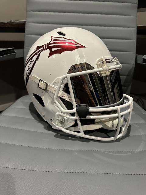 FSU Seminoles White Riddell Speed Authentic Football Helmet for sale ...