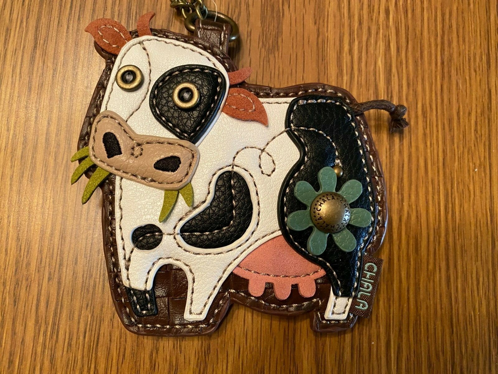 CHALA - FARM ANIMAL KEY FOBS - COW, LLAMA, PIG, ROOSTER & 2 SPOTTED ...