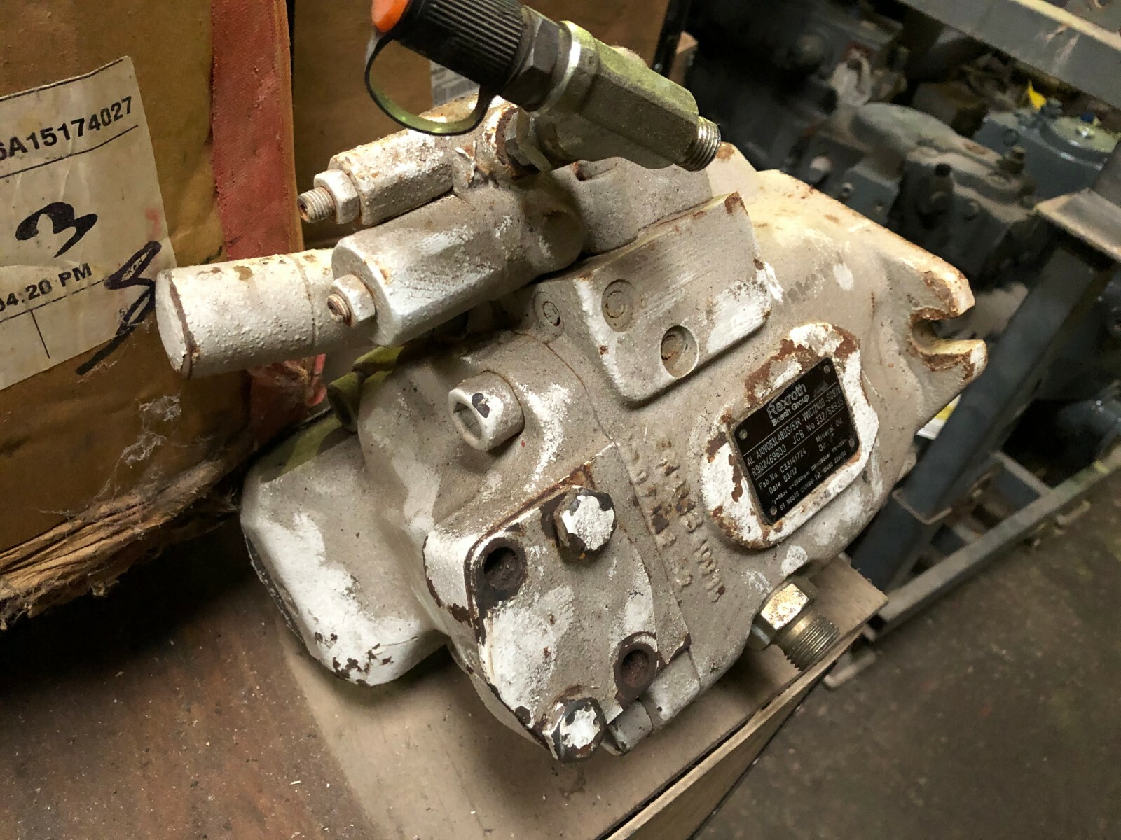 GENUINE JCB 8040, 8050, 8050, 8055 REXROTH PUMP P/N 332/S8935 ...