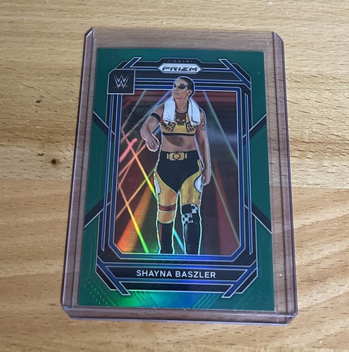 2023 Prizm WWE Shayna Baszler Green Prizms #147 Smackdown Diva Divas ...