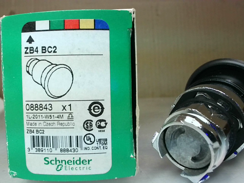 Schneider Electric Push Button Operator ZB4BC2 for sale online | eBay