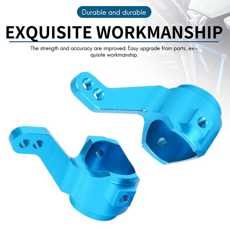 Aluminum Alloy Steering Knuckle Hub Carrier Saver Upgrade Parts for RC ...