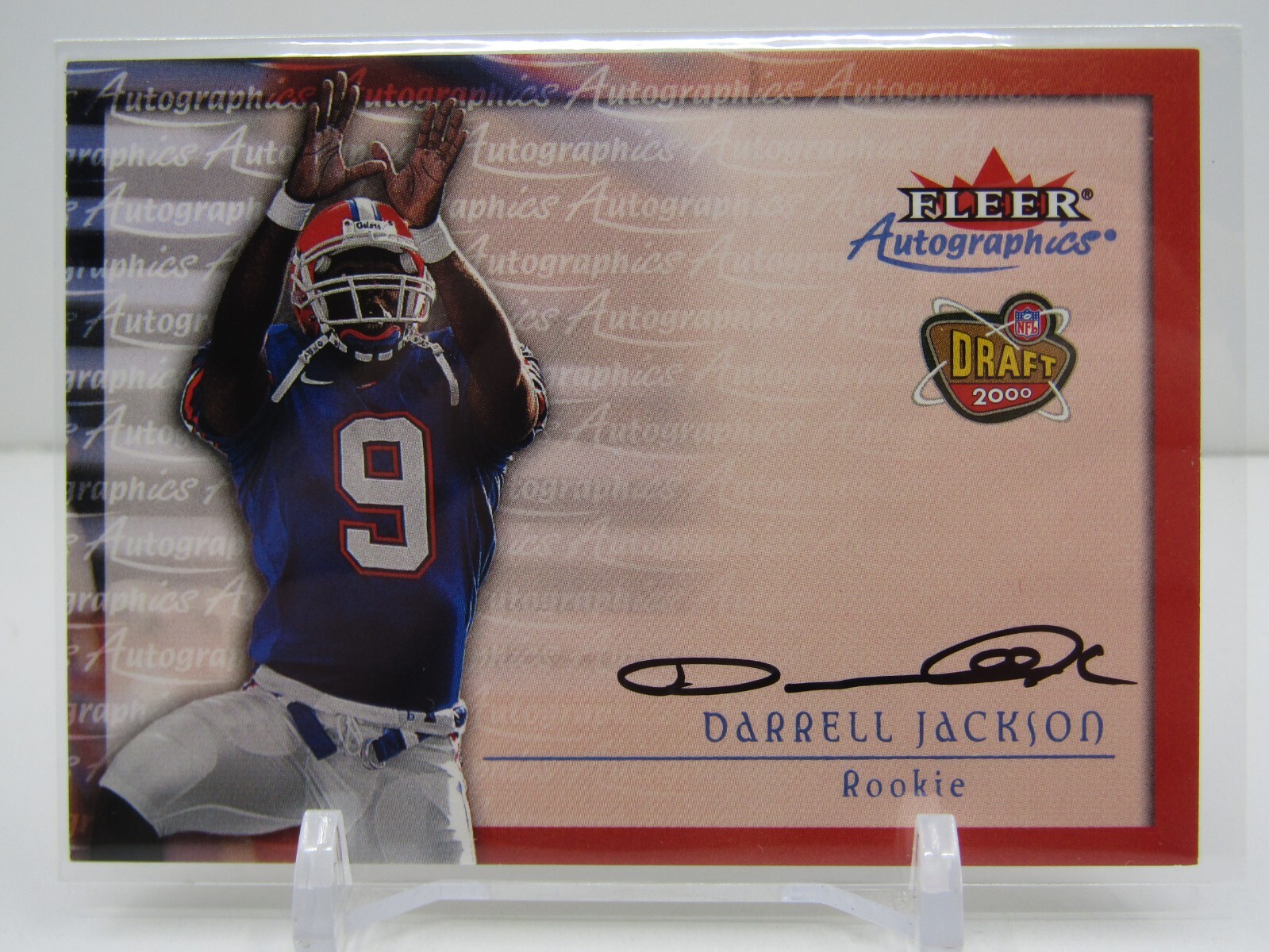 DARRELL JACKSON 2000 FLEER AUTOGRAPHICS ROOKIE AUTOGRAPH AUTO! RC! | eBay