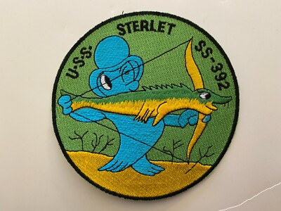 PK776 Reproduction WW2 US Navy Submarine Patch USS Sterlet SS-392 WB8 ...