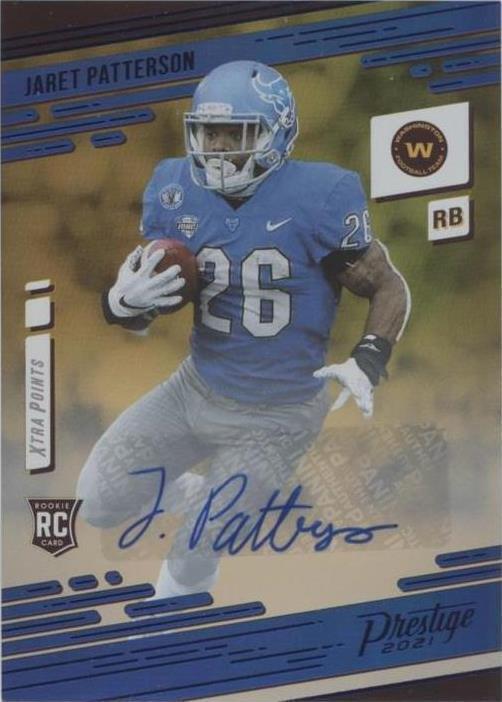2021 Panini Prestige - Rookies Jaret Patterson #231 Xtra Points Premium ...